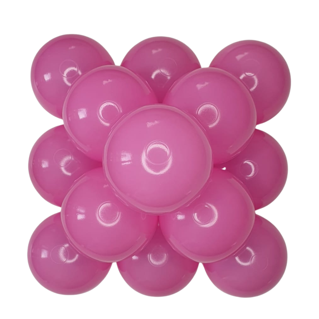 50 Balls - "Bright Pink"| Ball Pit Balls | Plastic Balls| Sensory Toy ...